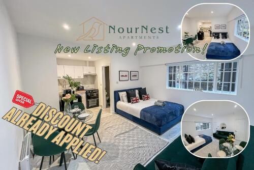 런던 - Sleek 1-bed studio flats in Euston, Islington near Regents Park 후기 ...