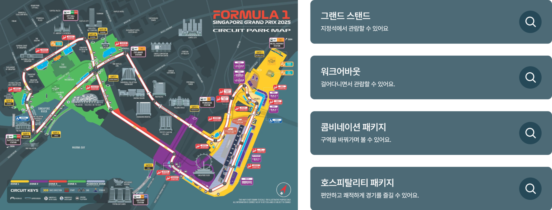 F1 구역별 설명