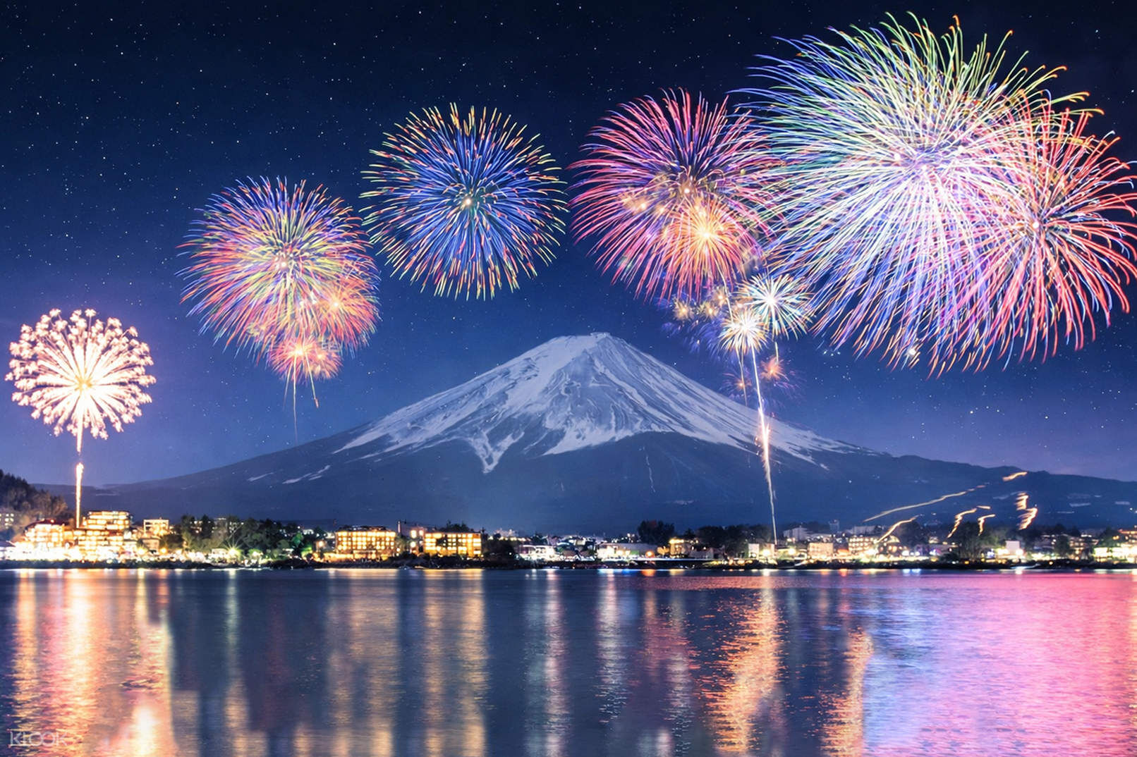 2026년 후지산 가와구치호 불꽃축제 1일 투어 (도쿄 출발)